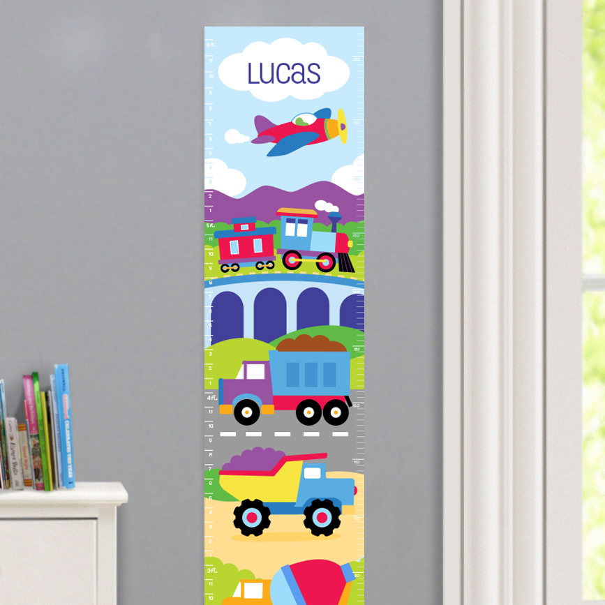 Personalized Decal Growth Charts - Art Appeel