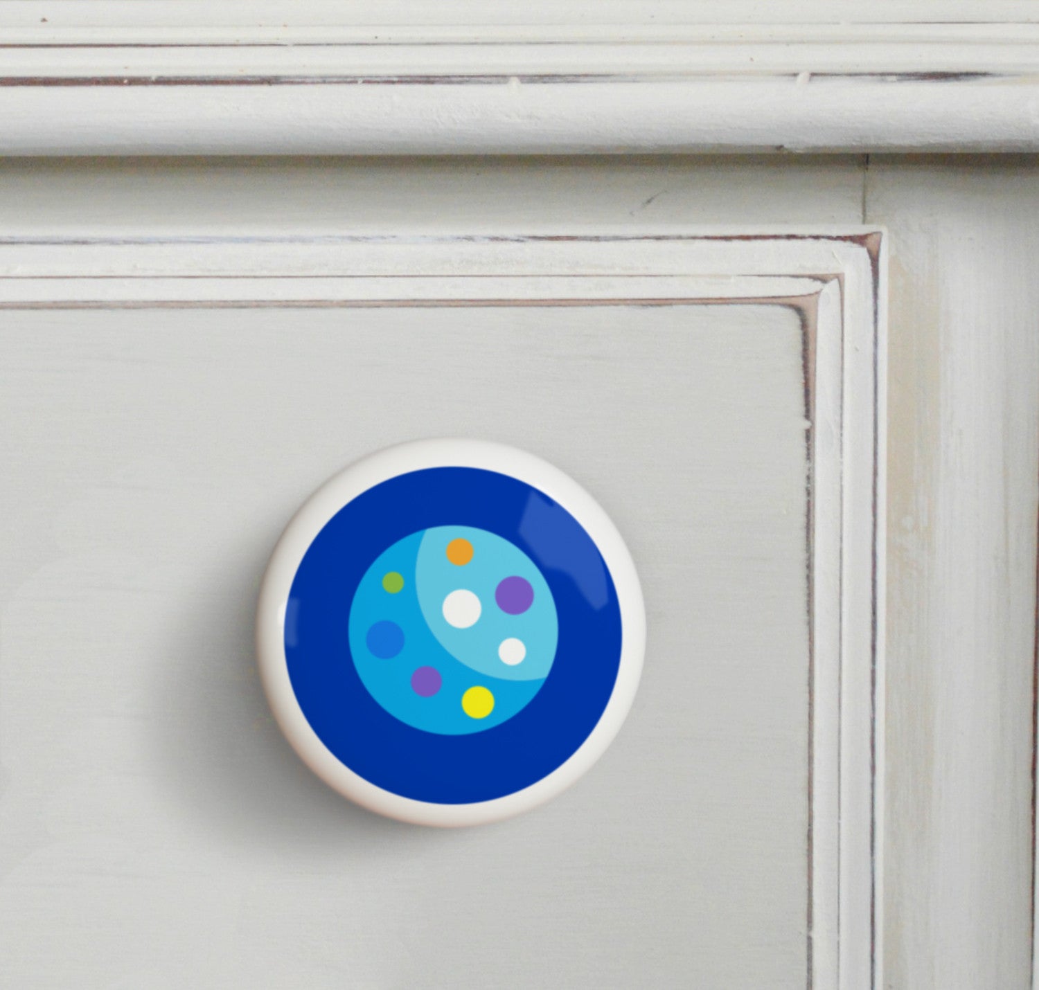 Out of This World Set of 4 Small Kids Drawer Knobs – Art Appeel